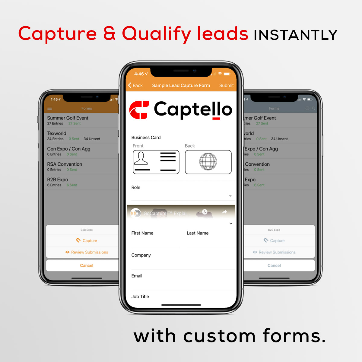 Instant Lead Capture - Captello