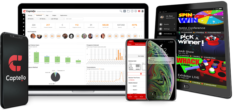 Instant Event Lead Capture & Gamification for Virtual & Live Events Instant Event Lead Capture & Gamification for Virtual & Live Events