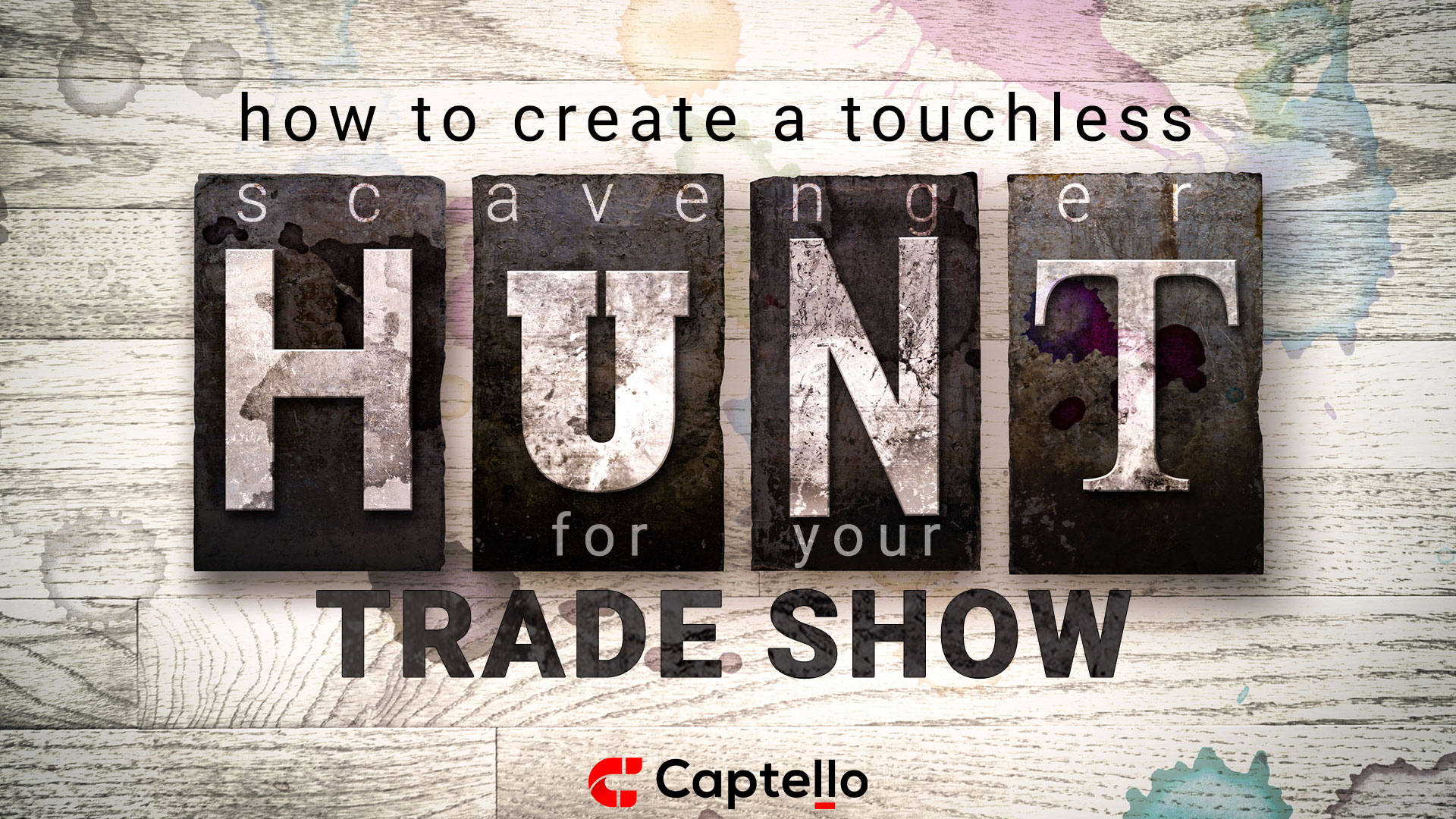 How to Create a Touchless Scavenger Hunt for your Trade Show