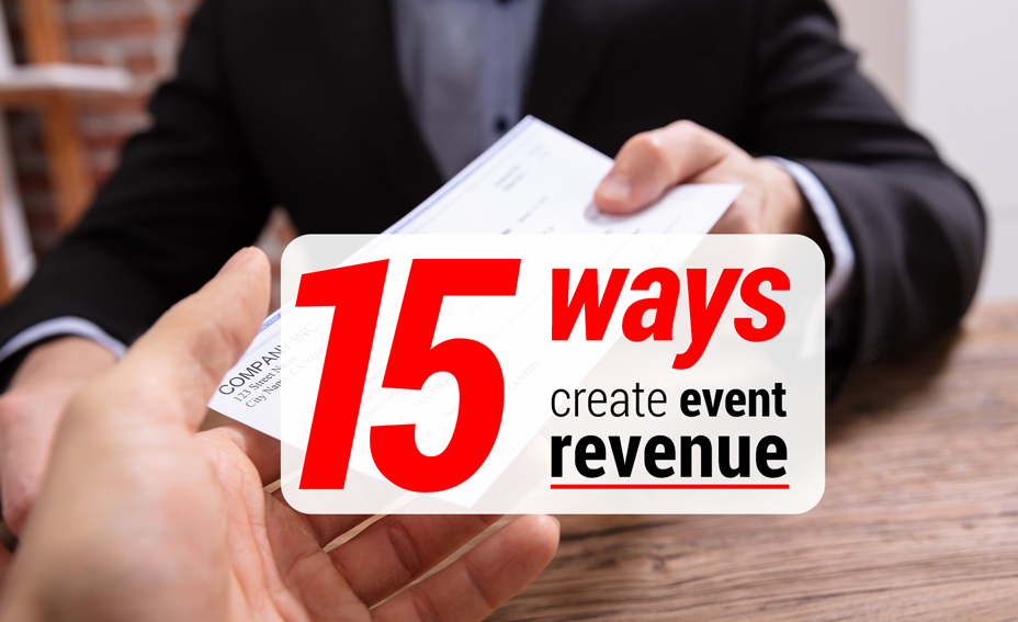15 Ways for Show Organizers to Create New Revenue Streams at Events