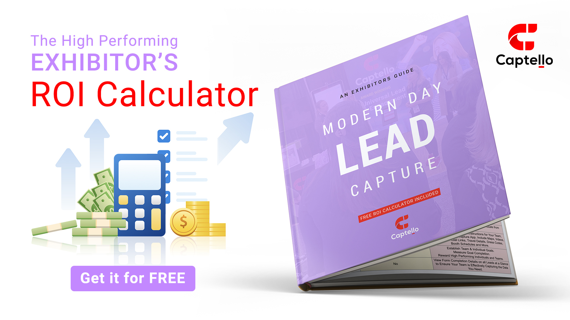 Modern Day Lead Capture for High Performing Exhibitors and ROI Calculator