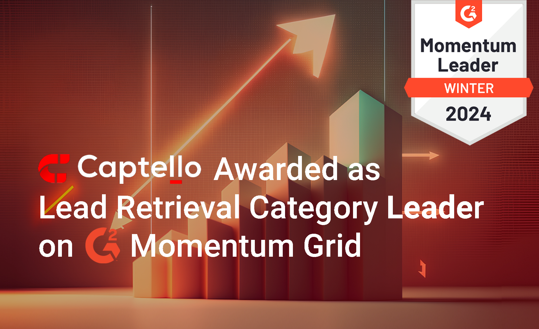 Captello Awarded as Lead Retrieval Category Leader on G2 Momentum Grid