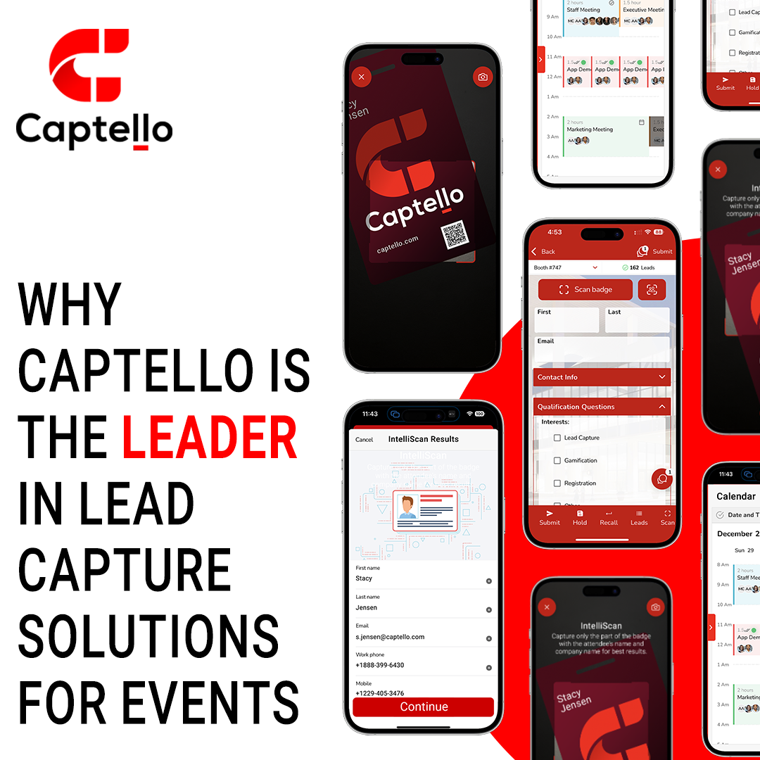 Why Captello Is the Leader in Lead Capture Solutions for Events - Captello