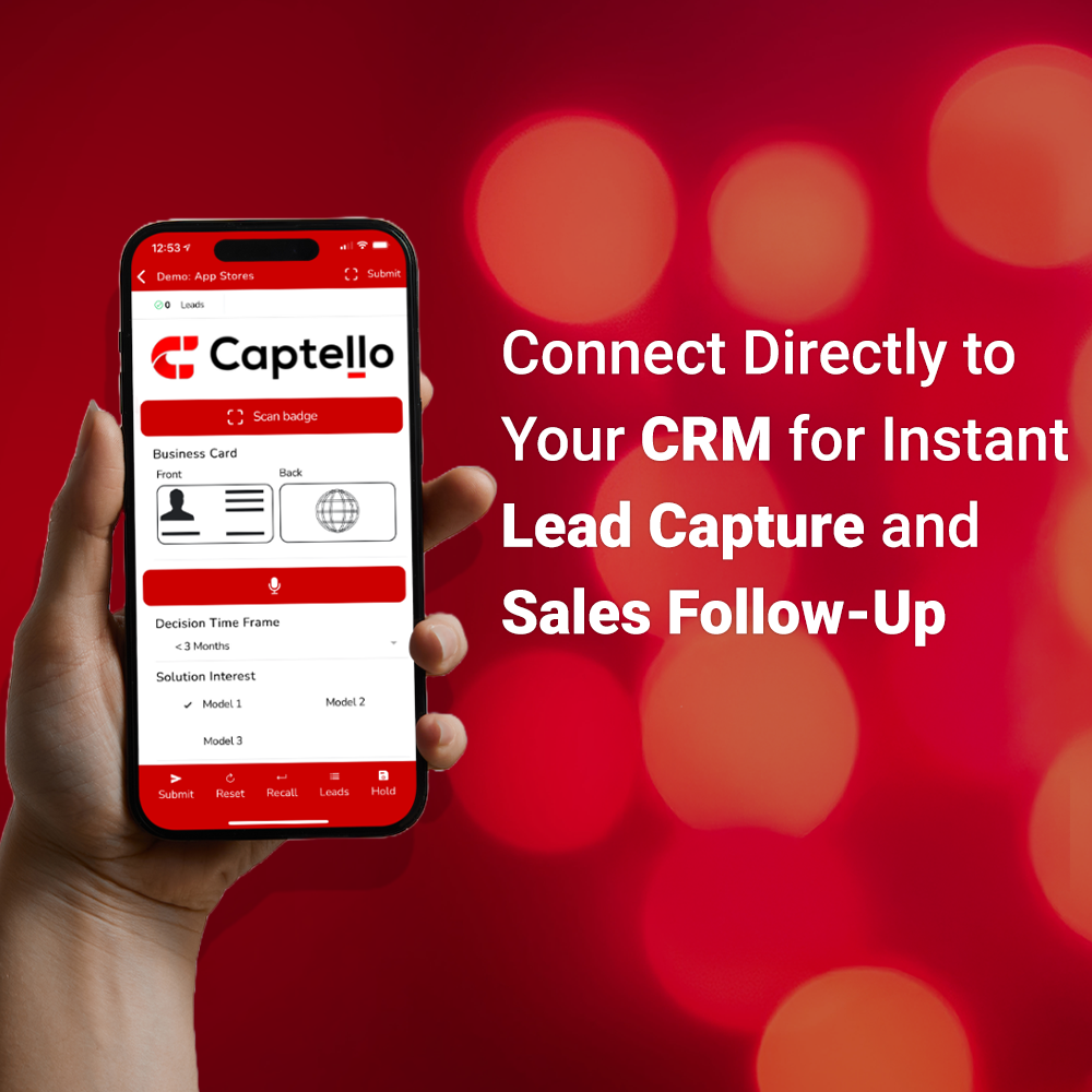 How Captello Connects Directly to CRM for Instant Lead Capture and ...